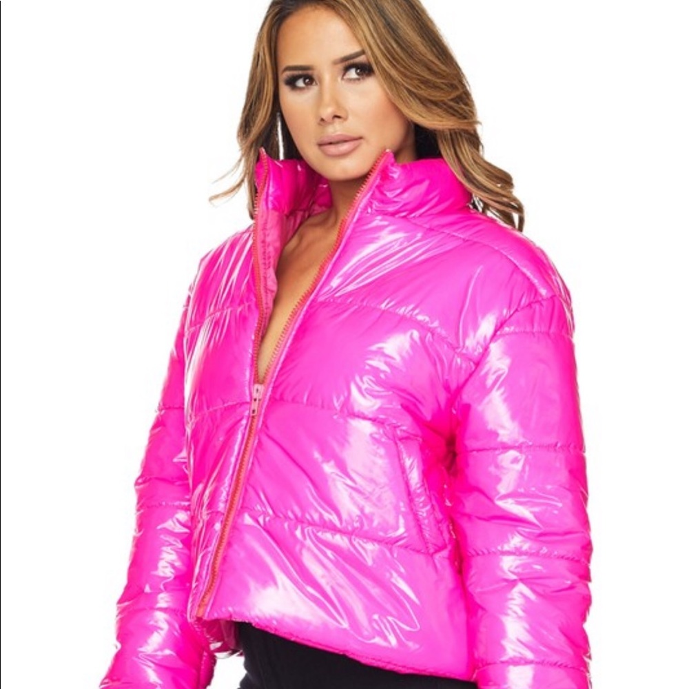 Barbie Pink Puffer Jacket - Gem